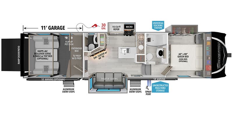 New 2025 Grand Design Momentum 320g For Sale In Defuniak Springs Fl 32435 At Defuniak Springs ...