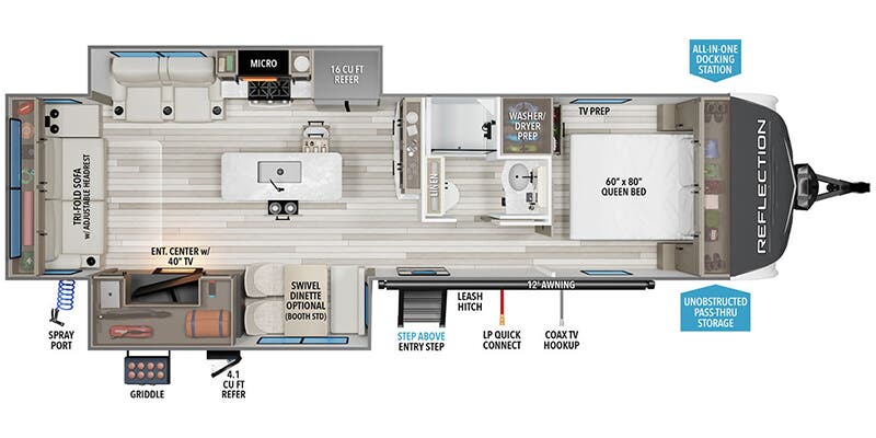 New 2026 Grand Design Reflection 317rsts For Sale In At 46671 - RV Country