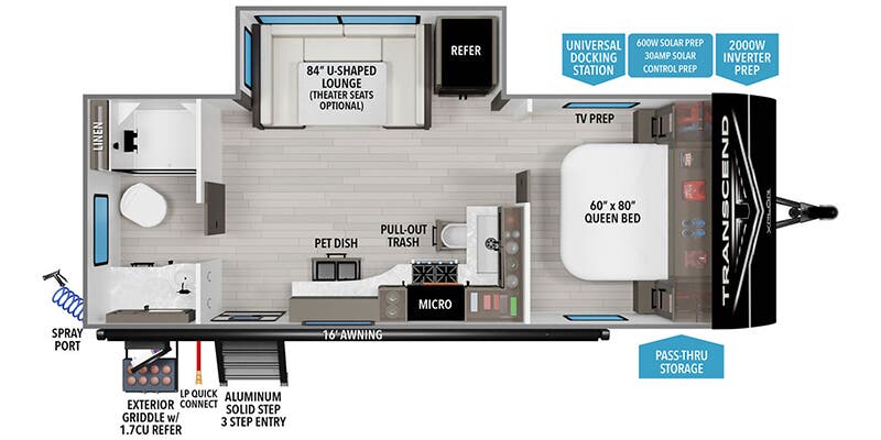 New 2026 Grand Design Transcend 22rbx For Sale In At 62732 - Great ...